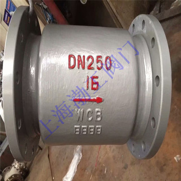 H42H-10C 立式铸钢法兰止回阀 DN100 立卧两用止回阀-阿里巴巴