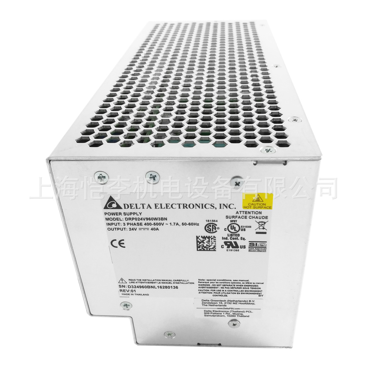 DRP024V960W3BN 台达开关电源 导轨电源 24V40A 960W 24V电源-阿里巴巴