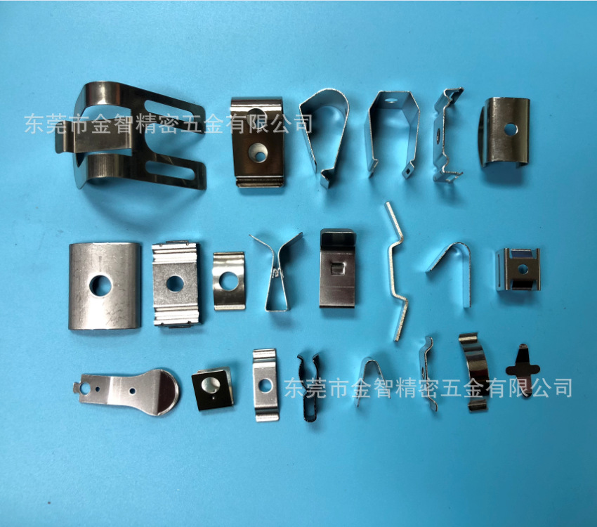 工厂灯具u型弹簧片 301 304不锈钢五金弹片v型不锈钢卡扣弹性锰钢-阿里巴巴