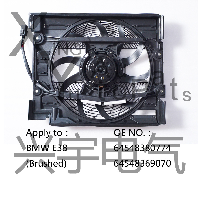 适用于宝马E38电子扇有刷款 64548380774 64548369070 M3113103-阿里巴巴