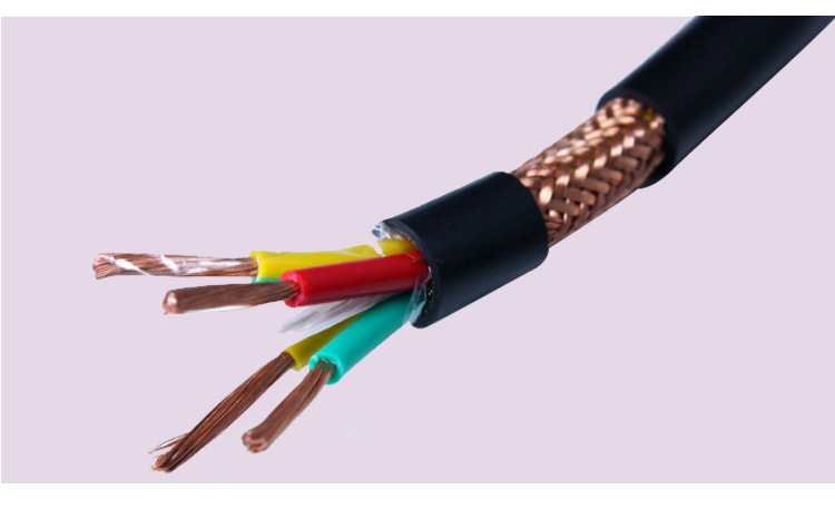 RVVP2*1.5屏蔽控制信号线KVVRP-3*1.5屏蔽线4*0.75屏蔽控制电缆线-阿里巴巴