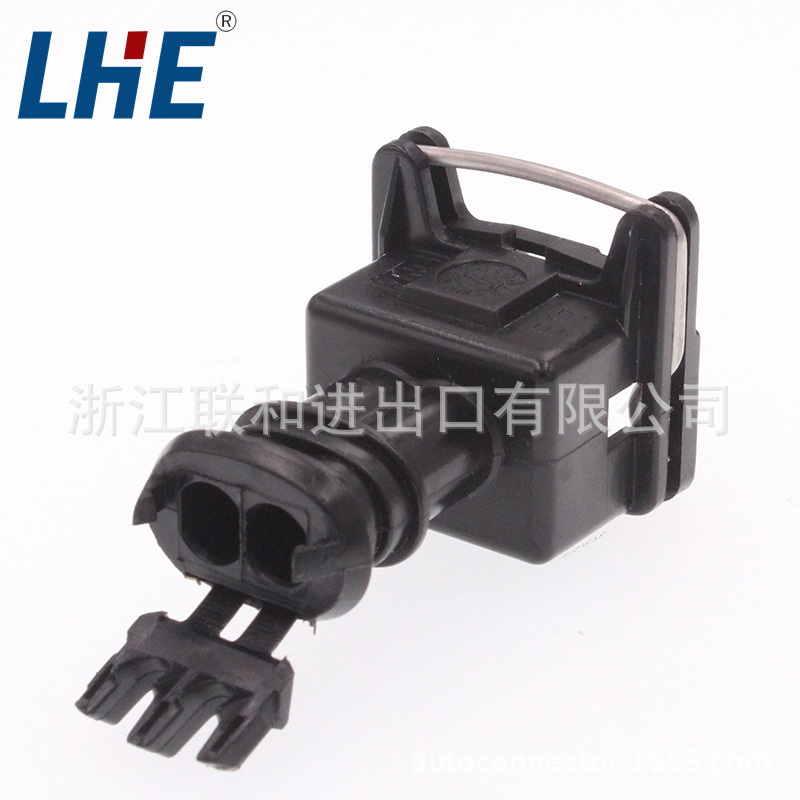 282189-1 燃油阀电火花发电装置 卡扣多色防水2孔汽车接插件-阿里巴巴