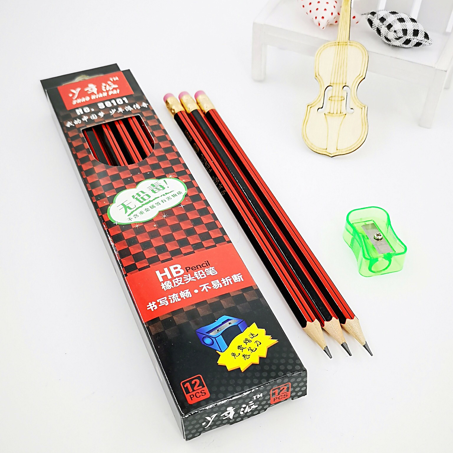 Wholesale new children's writing pencil triangle/hexagon student ...