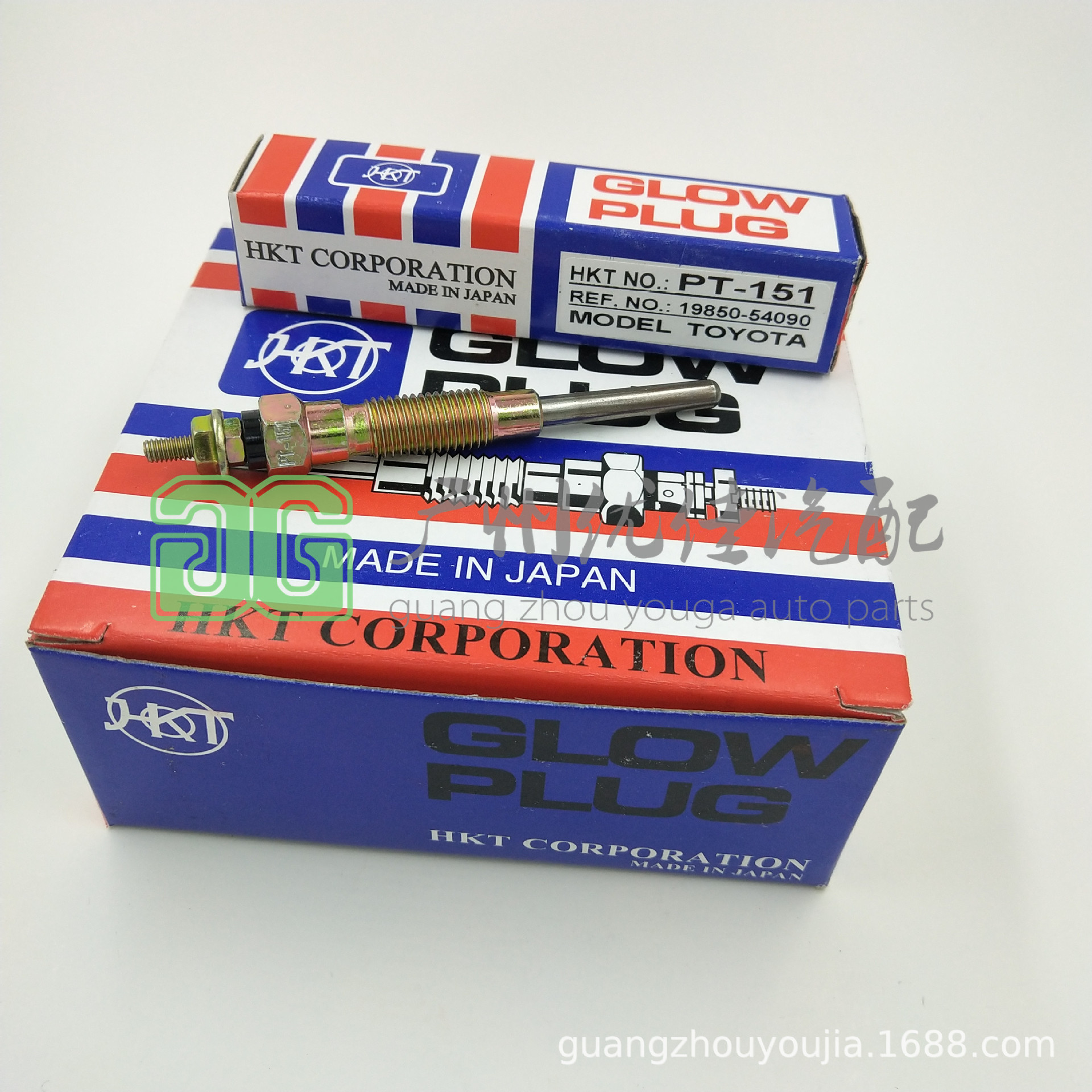 批发优质适用于丰田 3L预热塞19850-54090 PT-151-阿里巴巴