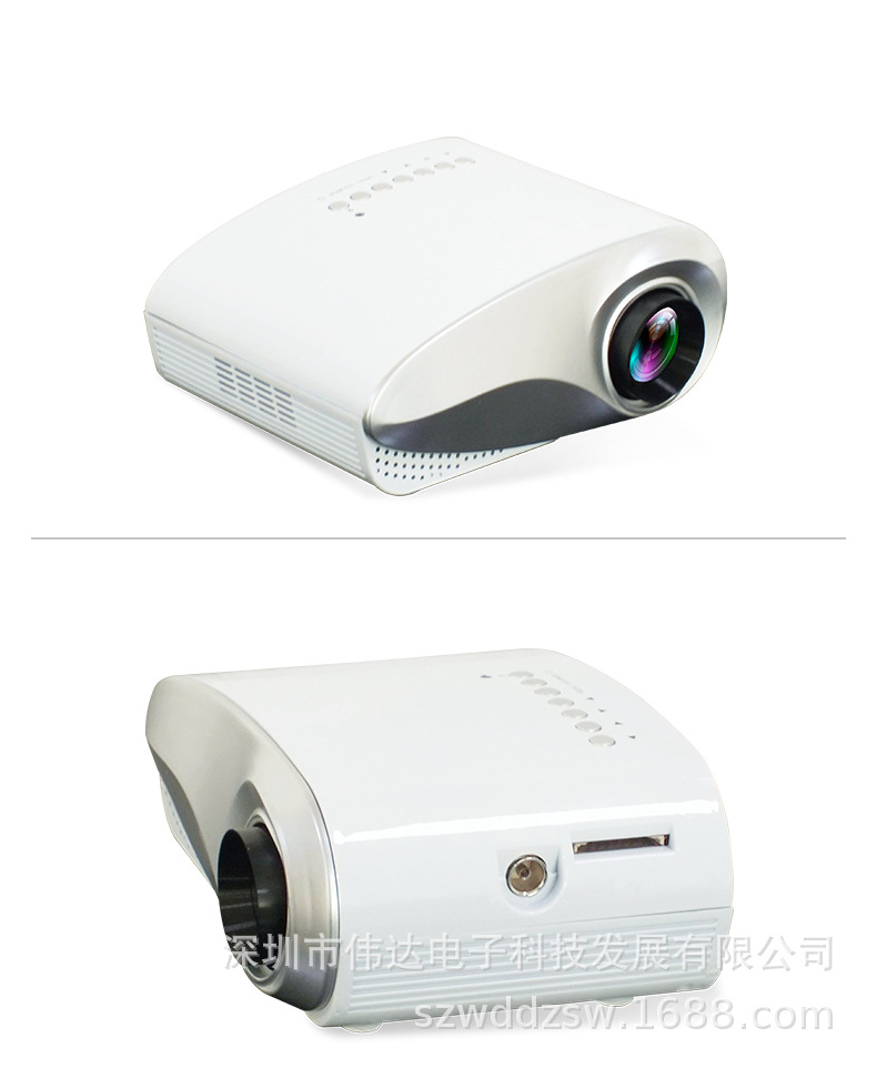 迷你微型投影仪_厂家802家用迷你微型投影仪便携投影仪 hdmi tv接口 - 阿里巴巴