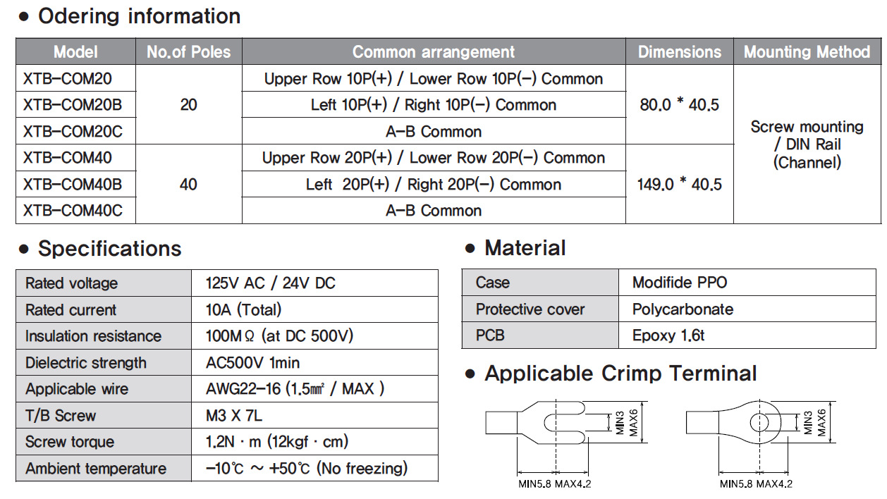 全新原装XTB-COM20B韩国三元IOLINK端子排模块TG7-COM20B-阿里巴巴
