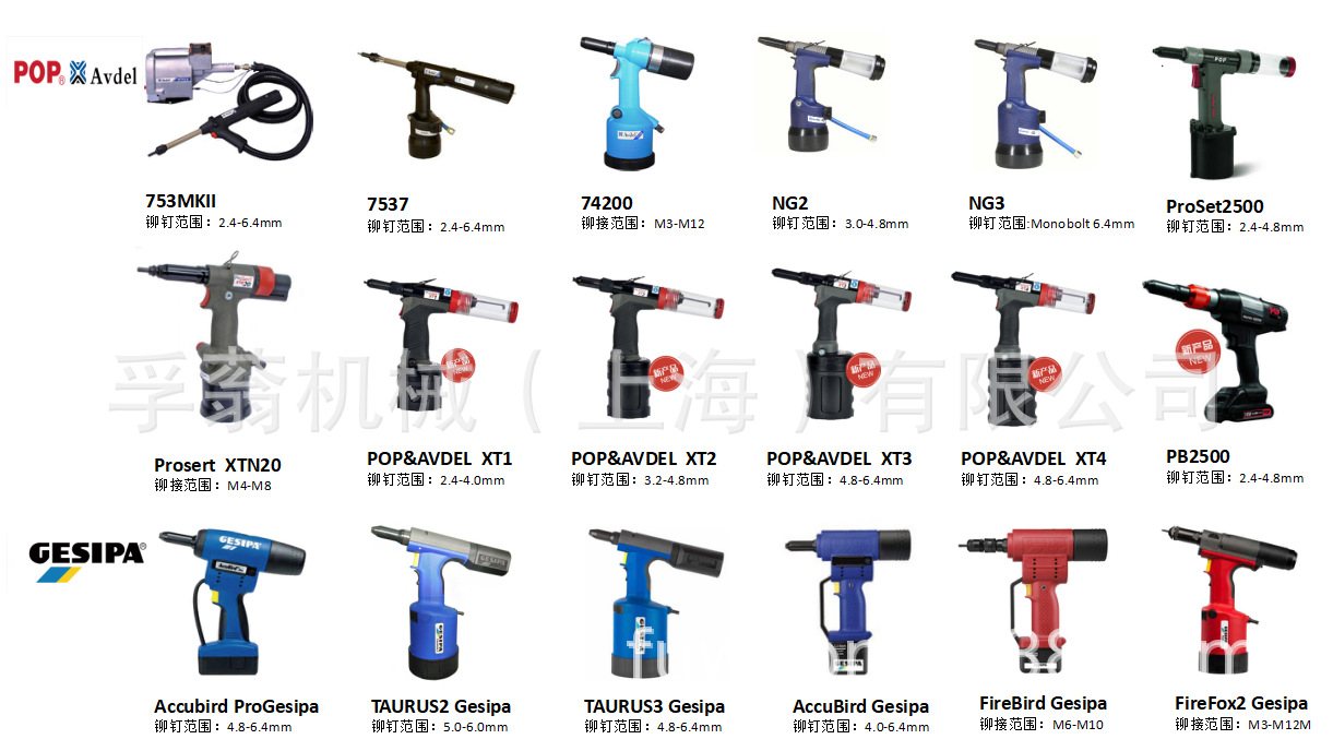 AVDEL 753MKII快速铆钉枪拉钉枪 07003-00237 后圈-阿里巴巴