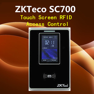 ZKTeco SC700 RFID Card Access Control Network Touch Screen-阿里巴巴