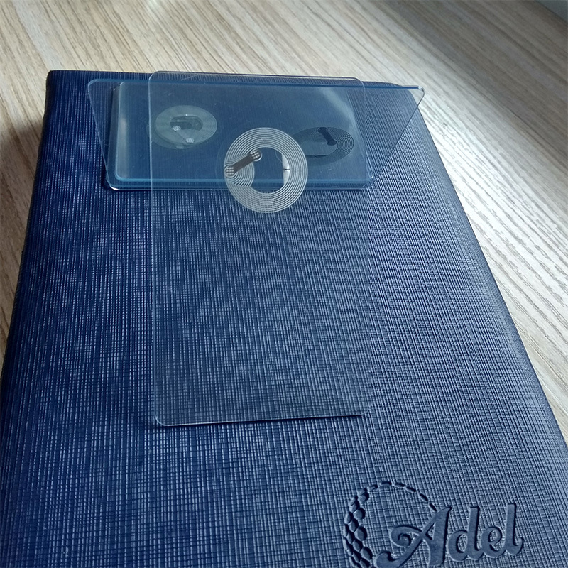rfid透明芯片薄卡NfcA NFC半透明名片卡 Custom pvc rfid card-阿里巴巴