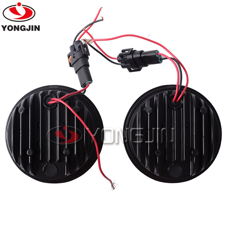 适用于哈雷摩托车LED辅助灯4.5寸侧灯防雾灯雾灯68000173-阿里巴巴