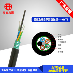 GYTS 12芯 单模光纤光缆 通信用室外光缆 G652D-阿里巴巴