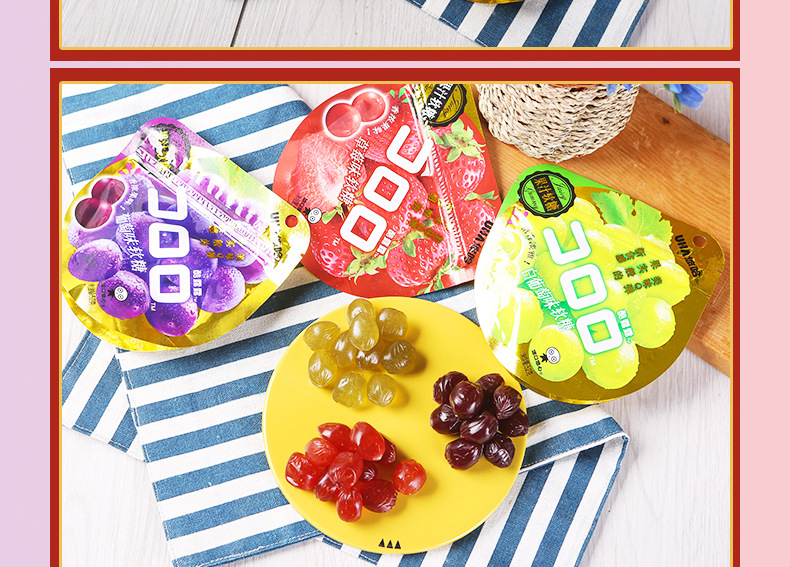 日本零食批發 悠哈酷露露果汁软糖COO UHA味觉糖52g果汁糖批发-阿里巴巴
