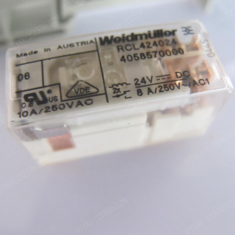 RCLS3L024W Weidmuller魏德米勒继电器RCL424024/4058570000-阿里巴巴