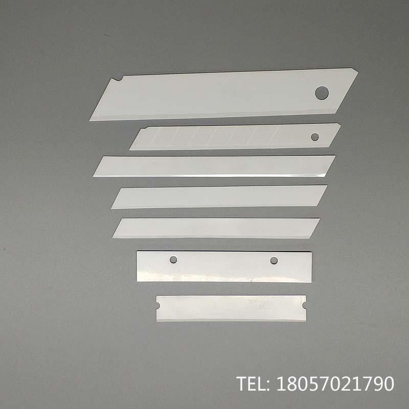 定制陶瓷刀片耐腐蚀耐酸碱水下不生锈户外刀片耐磨厂家切粒刀片-阿里巴巴