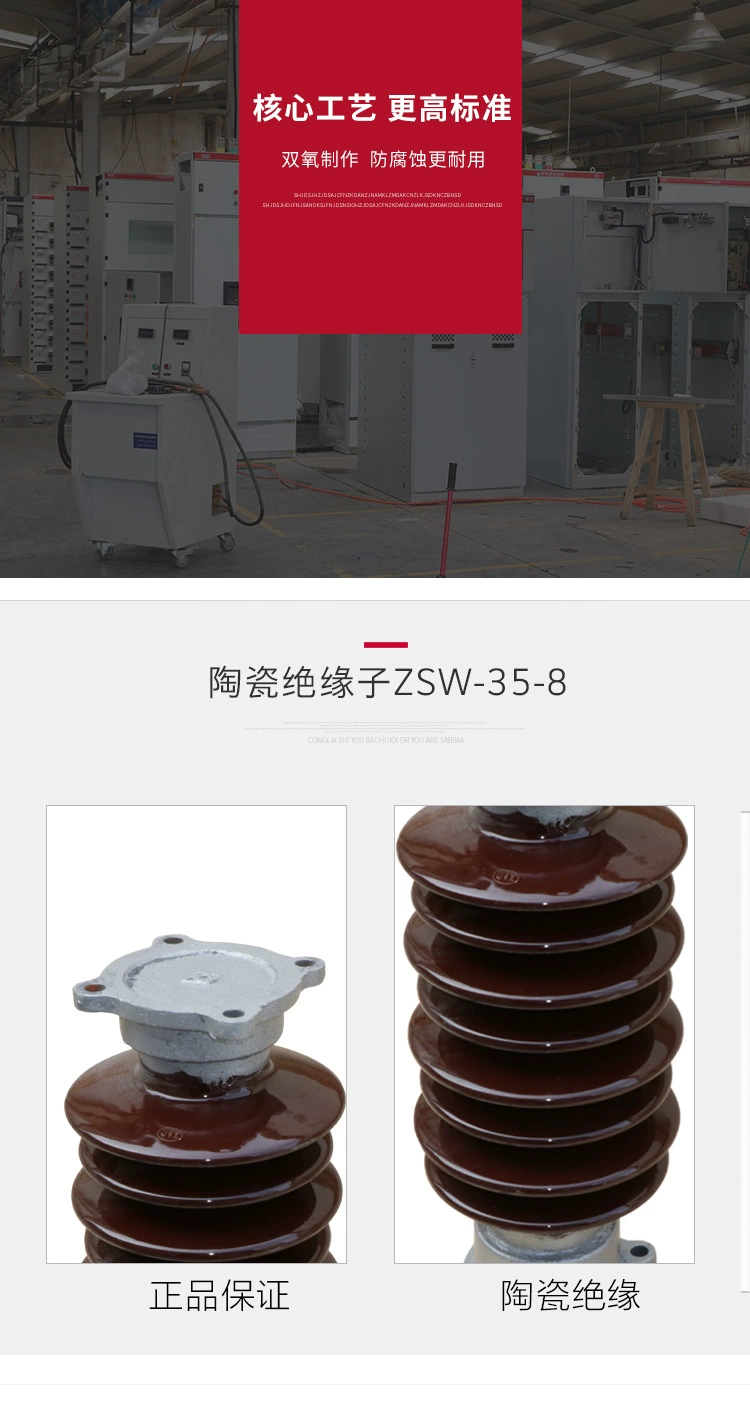 高压10KV 20KV 35KV陶瓷支柱绝缘子ZSW-35-4耐压防污电站型实心棒-阿里巴巴
