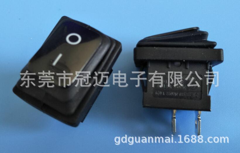 RS601BK 船形开关 船型方形 21*15mm 一体按钮IP68 防水开关-阿里巴巴