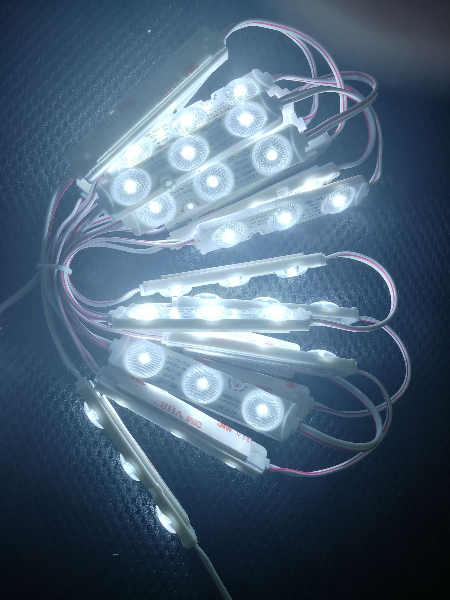 漫反射LED模组3030 白光 广告发光字 高亮注塑模组 3灯2W防水12V-阿里巴巴