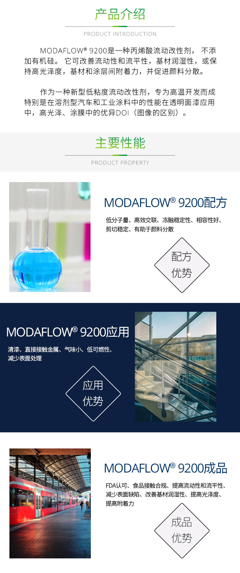 湛新 【样品】Modaflow 9200 不含硅 高光泽面漆 丙烯酸流平剂-阿里巴巴