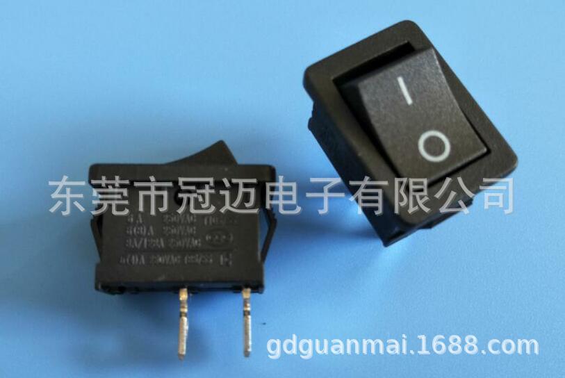 RS601A船形开关 两脚两档 船型翘板 21*15mm 家电 电器 电源按钮-阿里巴巴