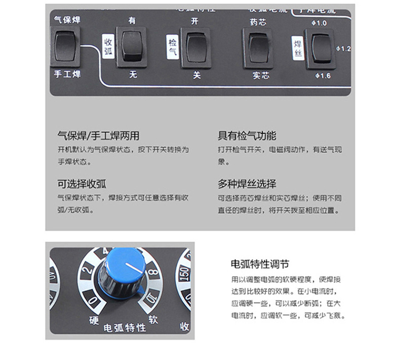 瑞凌二保焊机NB350/500/630I重工业级双模块气保焊 CO2气体保护焊-阿里巴巴