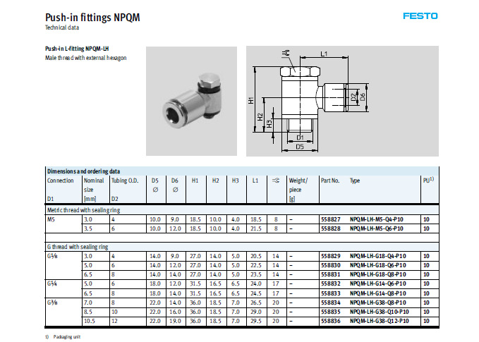 德国FESTO费斯托快插接头558768 NPQM-D-Q6-S8-P10-阿里巴巴