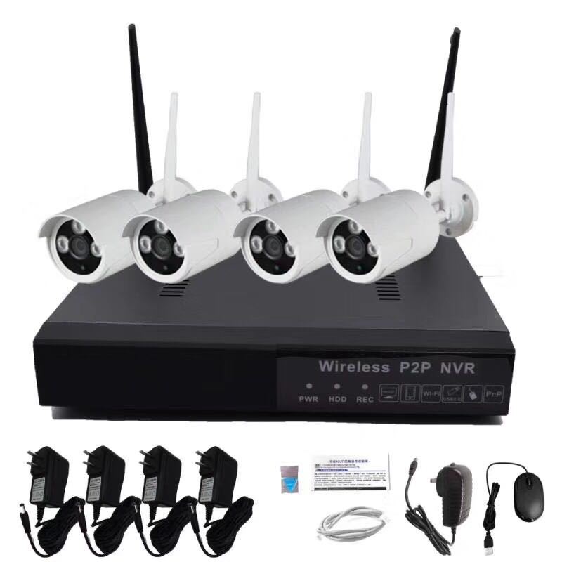 监控套装HD NVR KIT 1080P无线监控套装 wireless nvr kit camera-阿里巴巴