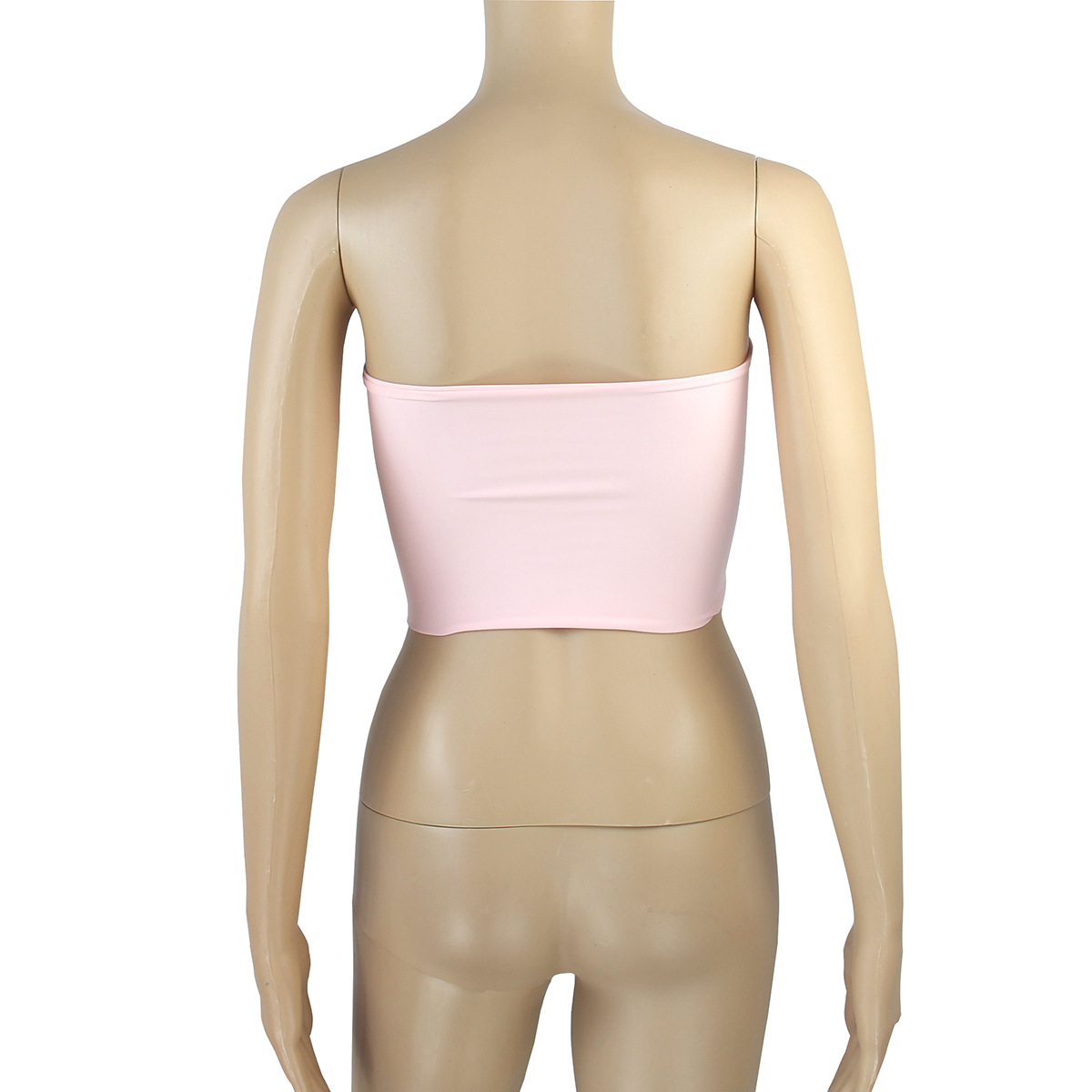 8203 Amazon wish new 2022 summer sexy lace up nightclub chest Wrap Top ...