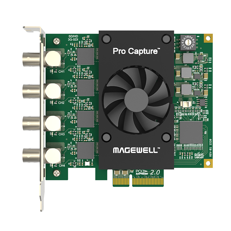 美乐威二代Pro Capture Quad SDI高清采集卡 2代 四路 4 SDI 通道-阿里巴巴