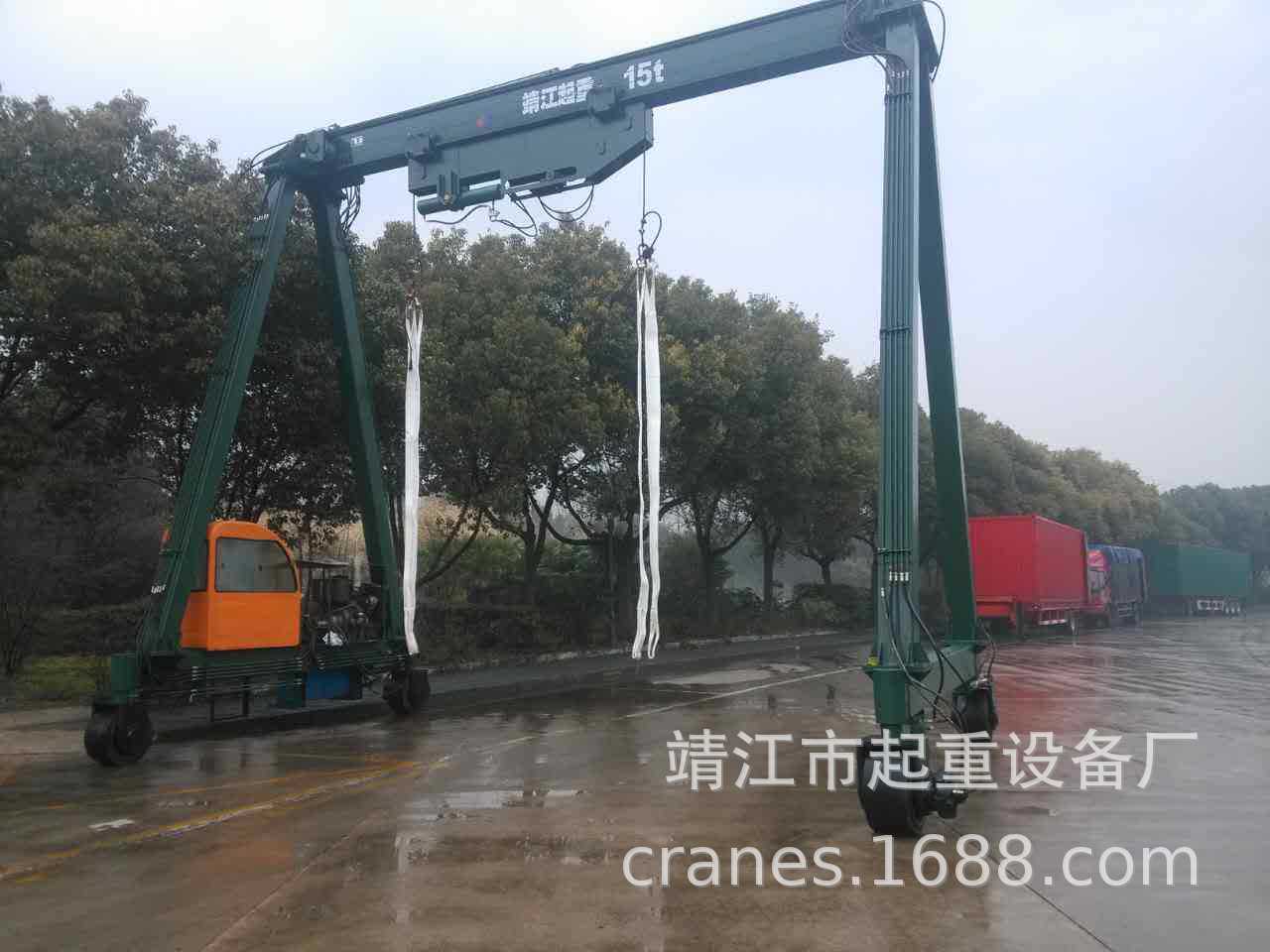 集装箱龙门吊 操控简便集装箱物流门式起重机20t30t40t50t 焦作-阿里巴巴