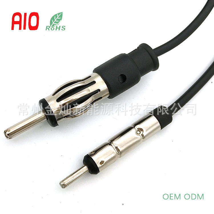 新能源汽车插头 JSAE JASO D507 MINI 汽车天线公插头连接器-阿里巴巴