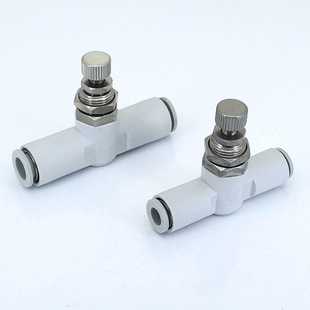 SMC型穿板隔板式管道调速节流阀 AS1001F-04/2001F-06/2051F-08-3-阿里巴巴