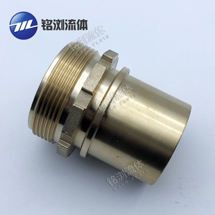 EN14420-5/DIN2817盾构机管路铜接头 比塔接头 软管外丝黄铜接头-阿里巴巴