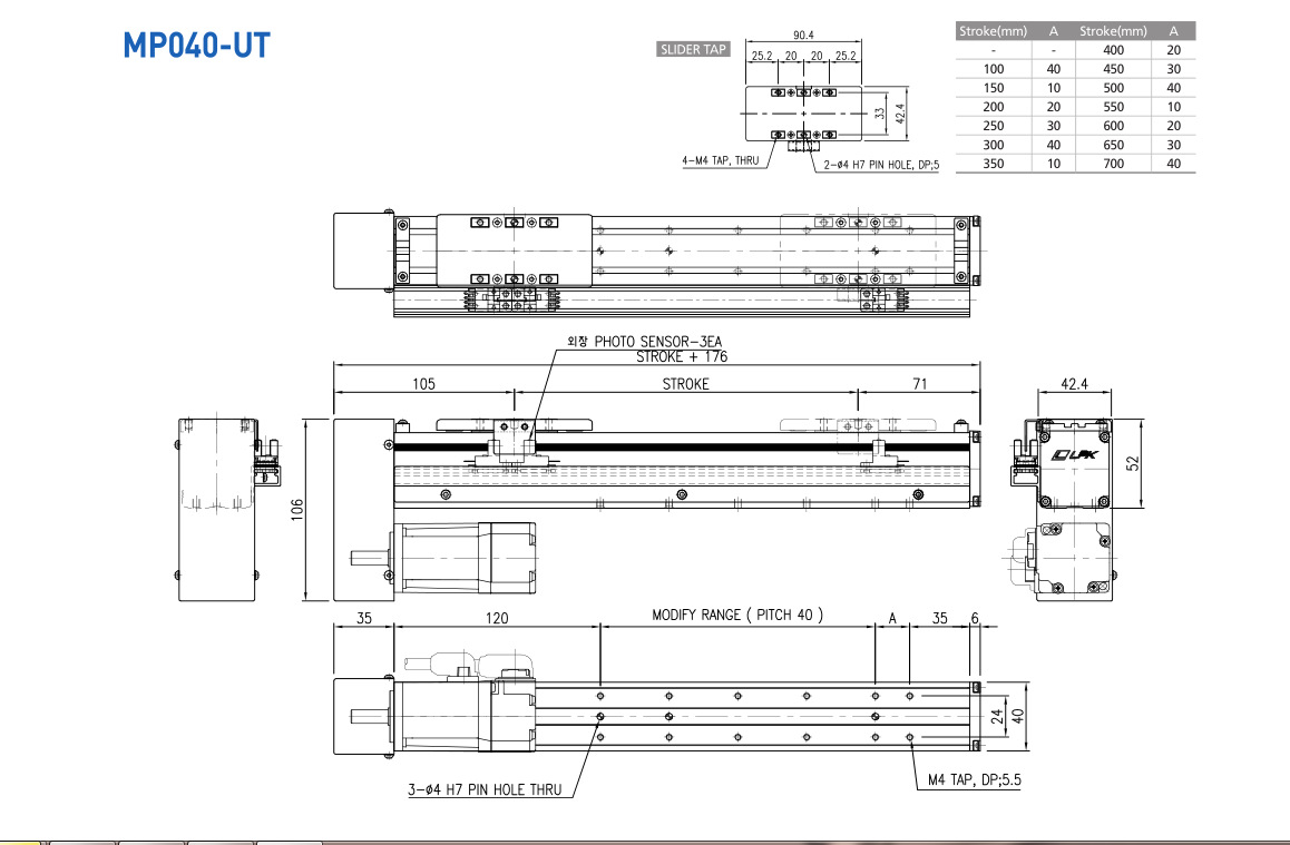 韩国LPK 机械手臂 MP040 标准机械模组 中国总代理-阿里巴巴