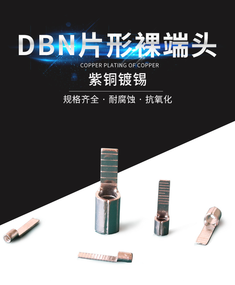 DBN5.5-10片形冷压端子DBN5.5-14冷压接线端头DBN5.5-18接线鼻子-阿里巴巴