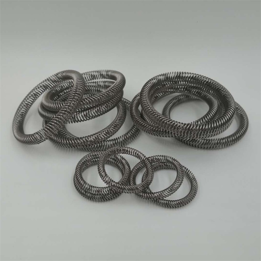 厂家 定 制 不锈钢泛塞密封蓄能弹簧 斜圈径向弹簧 密封油封圈弹-阿里巴巴