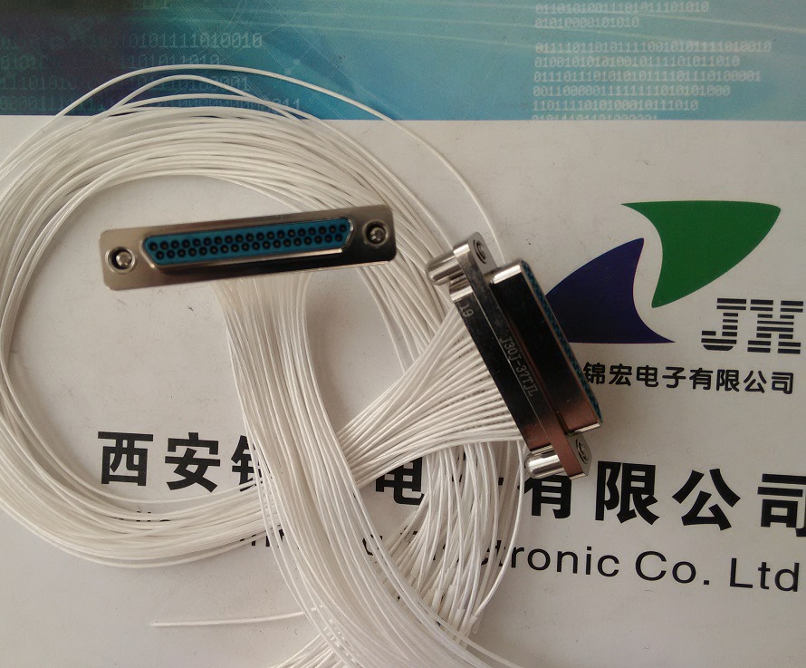 西安J30J系列压接型微矩形连接器基本型插座J30J-37ZKP-阿里巴巴