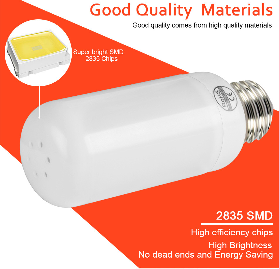 3W火焰灯中款 40灯珠 E26/E27/ E14/E12 厂家led仿真火焰灯-阿里巴巴