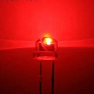 5MM草帽红灯超高亮短脚F5草帽红光LED发光二极管灯珠大光斑-阿里巴巴