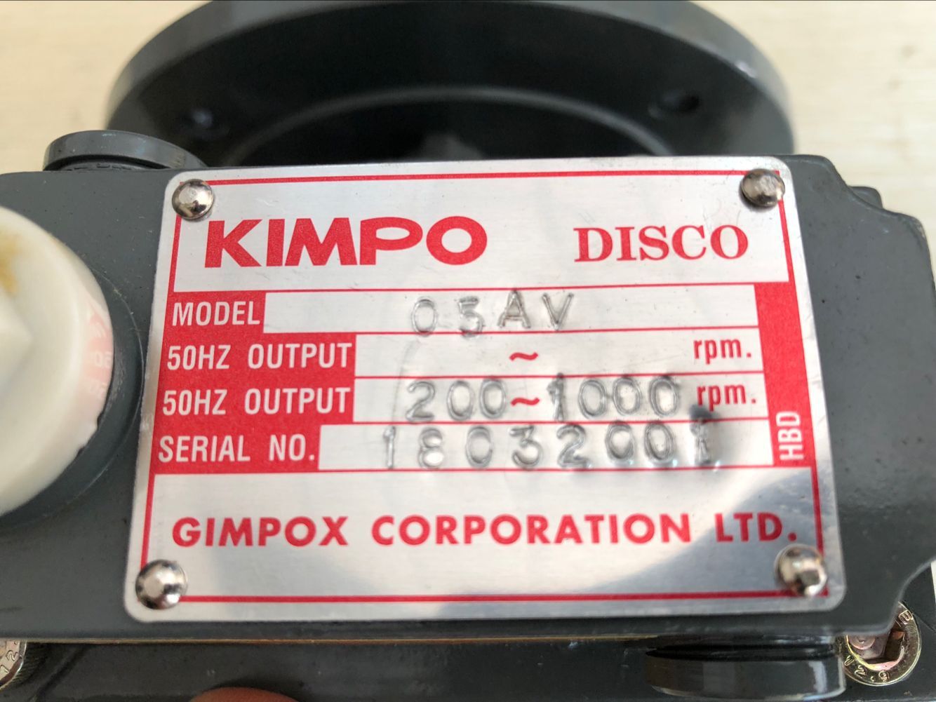 MOTODISCO台湾GIMPOX金埔KIMPO DISCO无极变速机1AV立式01ARV2.5-阿里巴巴