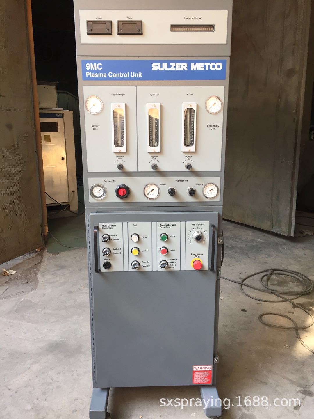 苏尔寿美科Sulzer Metco 美国进口等离子喷涂设备 八成新出售-阿里巴巴