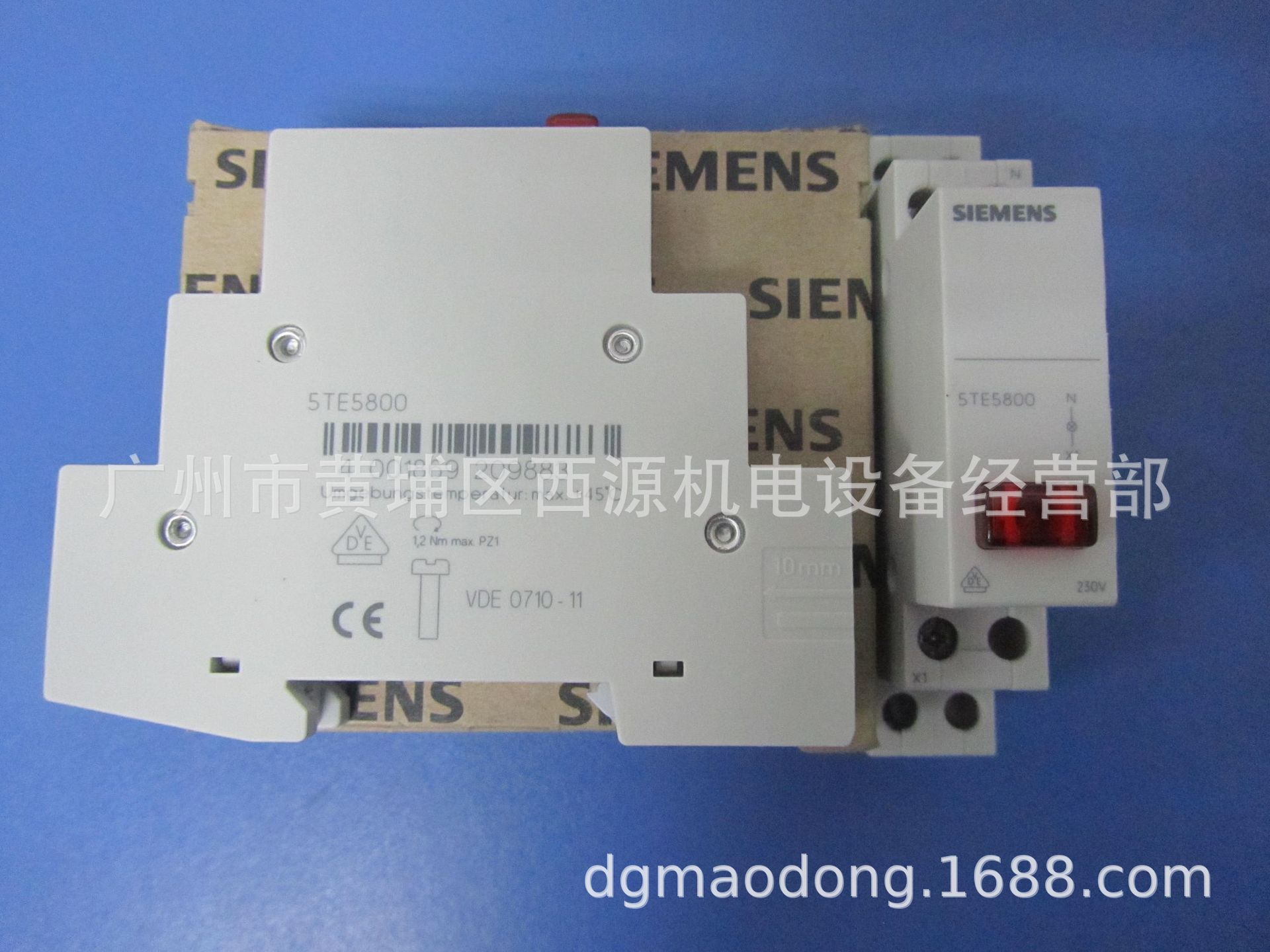 5TE4800 西门子按钮开关 导轨安装 1NC/1NO 20A-阿里巴巴