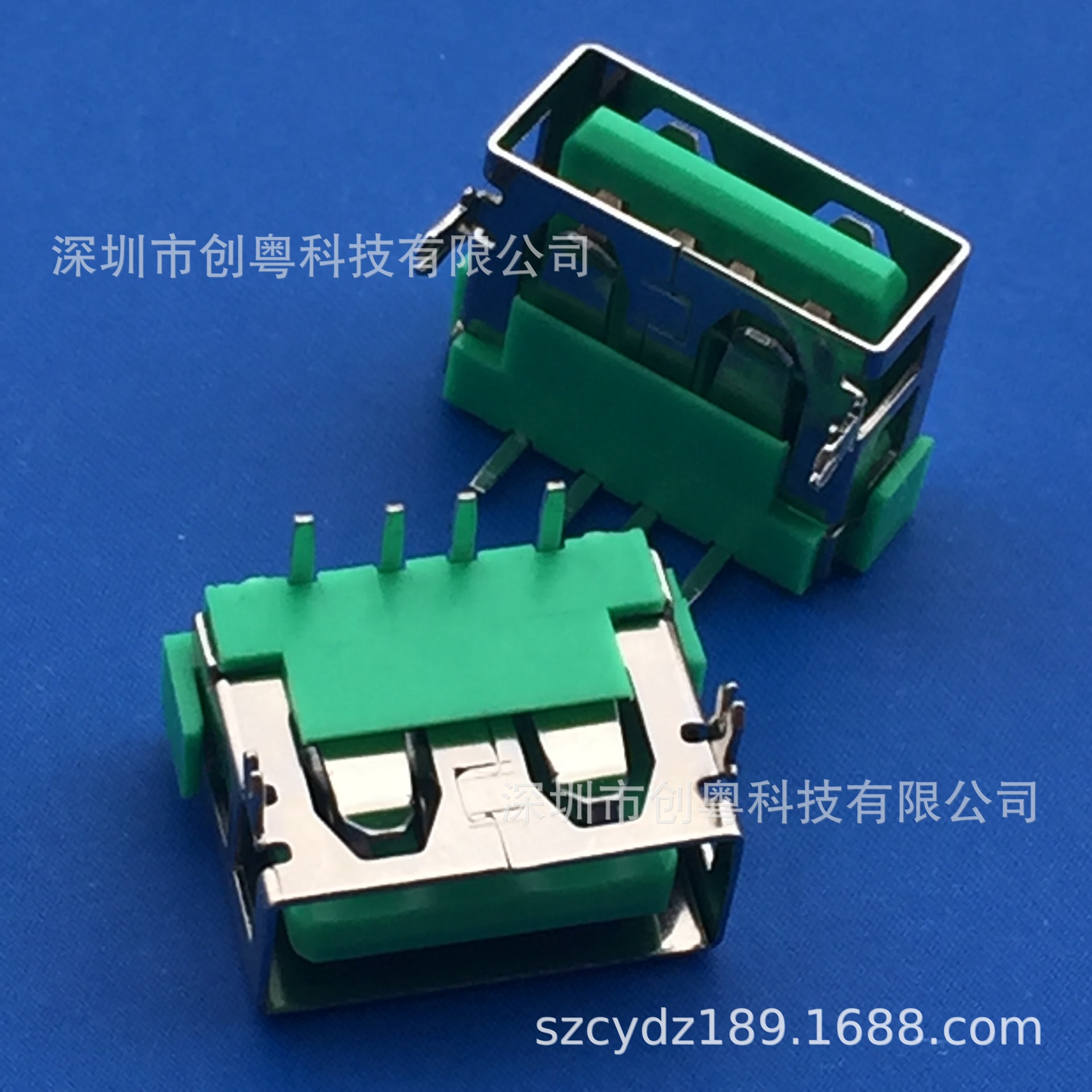 USB AF180度 立式直插 10.0-13.0-13.7-15.0MM 直脚直边 橙色胶芯-阿里巴巴