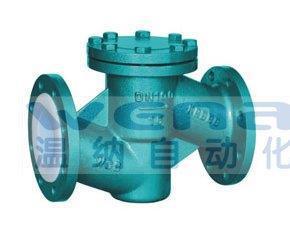 H41F46-10C DN100,衬氟止回阀，无锡温纳-阿里巴巴