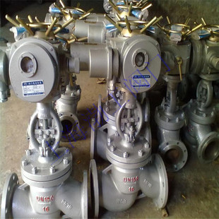 电动截止阀 工业调节 铸钢材质 电动法兰闸阀J941H-40C-阿里巴巴