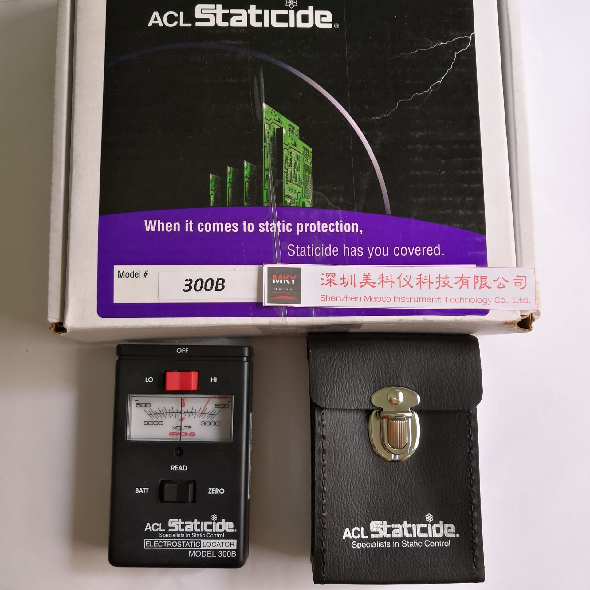 美国ACL 300B手持指针式静电电压定位器/测试仪-阿里巴巴