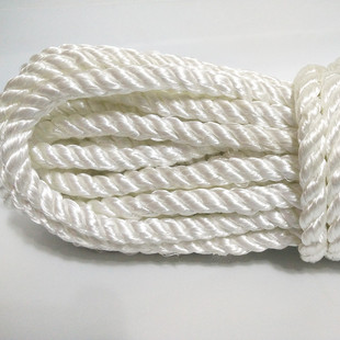 三股高强涤纶绳 白色尼龙晾衣绳 捆绑捆扎绳大棚种植绳耐磨-阿里巴巴