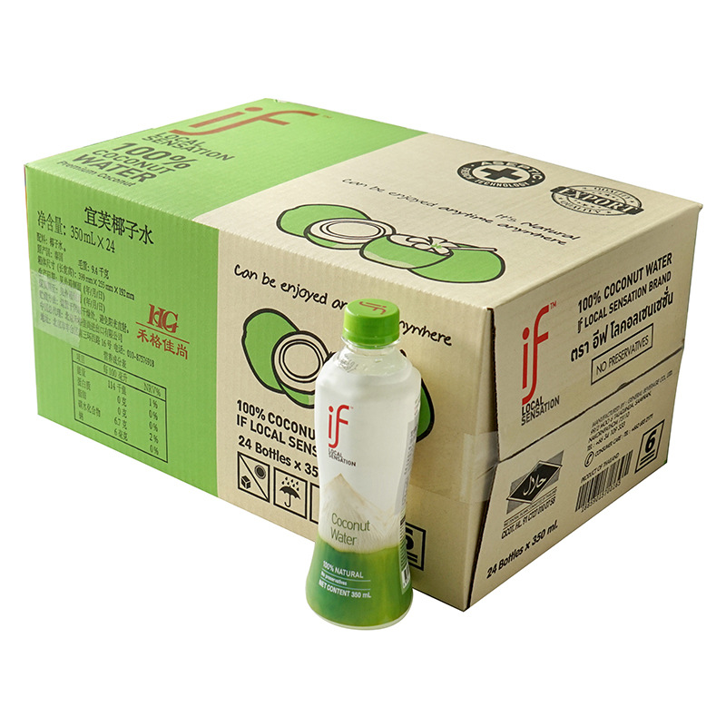 泰国if（饮料）椰子水饮料350ml原味*24瓶 - 零售通