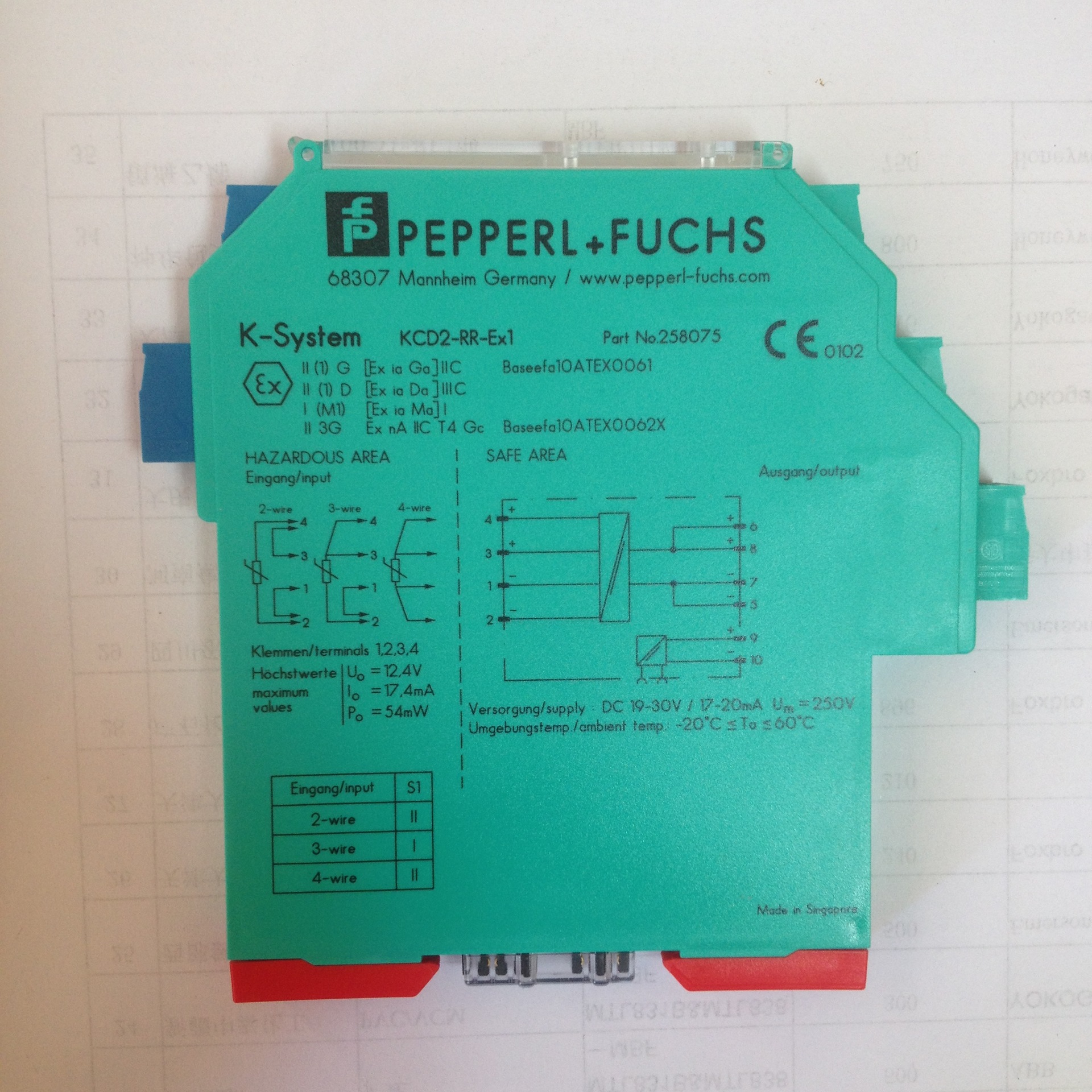 KCD2-RR2-EX1德国P+F热电阻信号安全栅-阿里巴巴