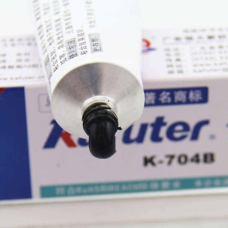 卡夫特704B/704BL有机硅密封胶黑色RTV硅橡胶电子胶K-704B/BL 45g-阿里巴巴