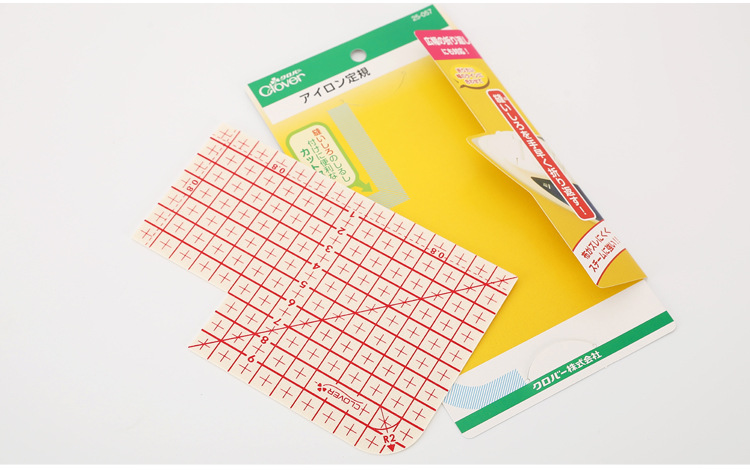 日本可乐工具CLOVER熨斗用熨烫尺 缝份整烫尺定规尺25-057-阿里巴巴